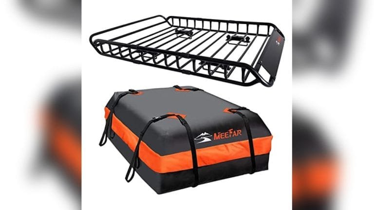 Rhino-Rack Rooftop Cargo Basket – Durable Storage Solution